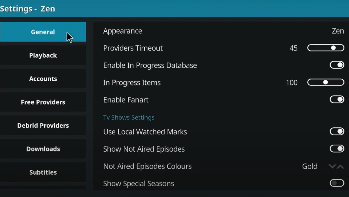 How to Install Zen on Kodi? - Kodiprofy